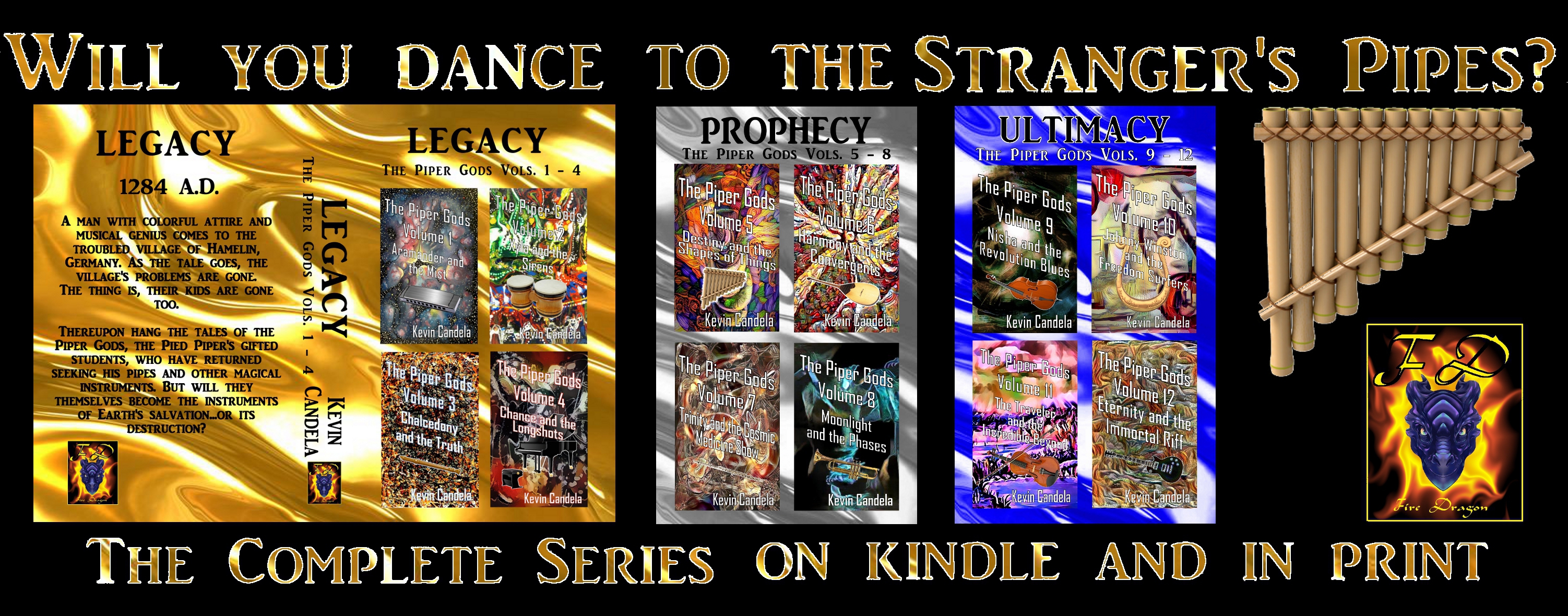 The Piper Gods Novella Series – Kevin Candela Books